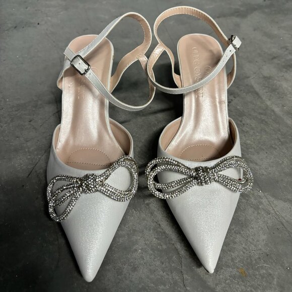 Oleg Cassini | Shoes | Oleg Cassini Bow Heels | Poshmark